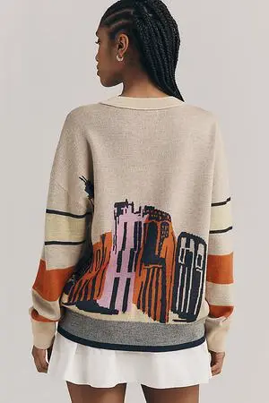 Maeve City Life Skyline Pullover