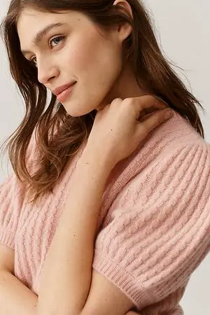 Paige Demetra Short-sleeve Sweater