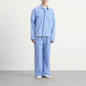 Calvin Klein Heritage Crest Cotton Poplin Pyjama Set