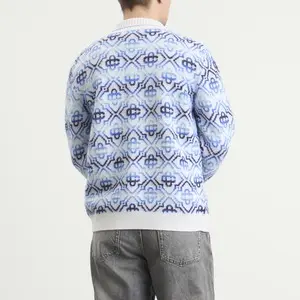 Casablanca Space Dye Monogram Zip Up