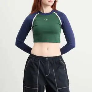 Nike Nsw Cropped Long Sleeve Top