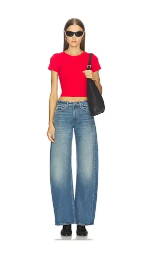 GRLFRND Baby Tee - Red