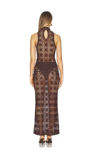 Bec & Bridge Ania Halter Maxi Dress