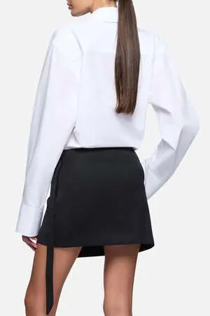 Attico Shirt With Irregular Collar