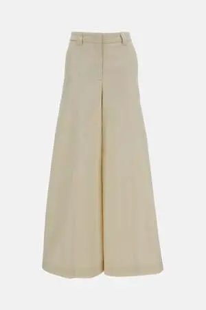 THELATEST D-alma Twill Palazzo Trousers