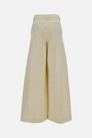 THELATEST D-alma Twill Palazzo Trousers