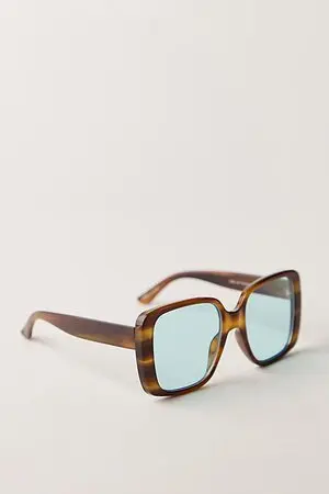 Free People Simone Oversized Square Sunglasses