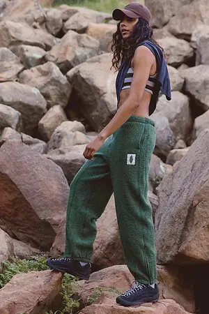 Green Women's Jogger Pants