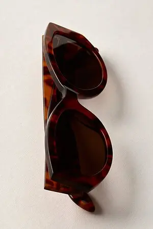 ELISA JOHNSON Flynn Rectangle Sunglasses