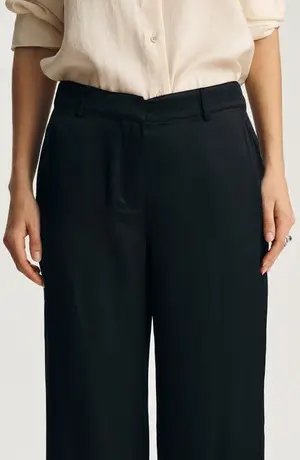MAVI Satin Wide-leg Trousers