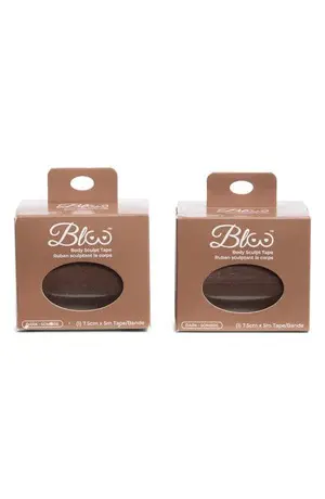 BLOO Tape It Up 2-pack Body Sculpt Tape - Dark