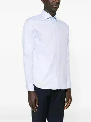 Canali Cotton Shirt - Blue