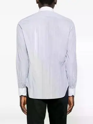 Canali Striped Shirt - Blue