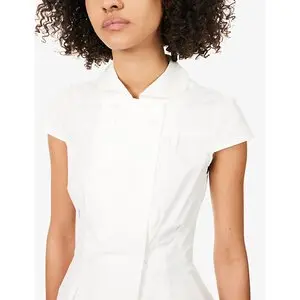 PEACHY DEN Missy Fitted Blouse