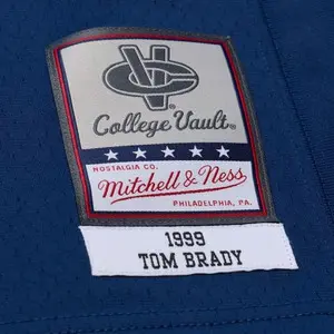 Mitchell & Ness Tom Brady Michigan Wolverines 1999 College Vault Jersey