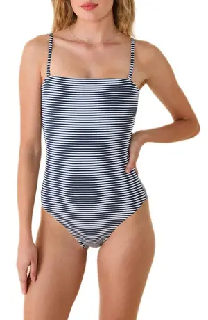 ANDIE The Cabo One-piece Swimsuit - Cadet