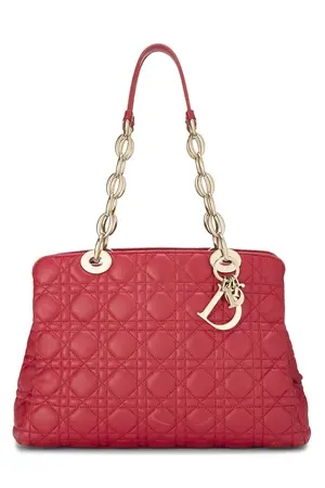 Dior Cannage Quilted Soft Tote