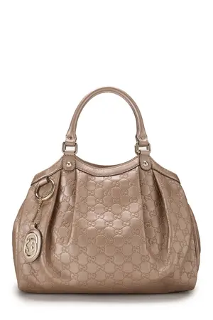 Gucci Metallic Sukey Tote