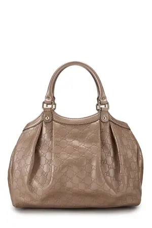 Gucci Metallic Sukey Tote