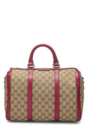 Gucci Original Gg Boston Handbag Medium - Beige