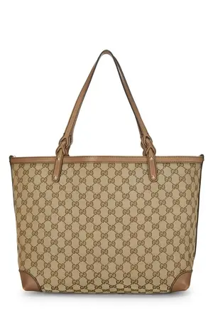Gucci Original GG Craft Tote Brown