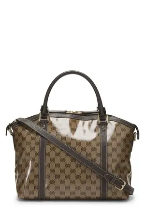 Gucci Gg Crystal Interlocking Dome Handbag