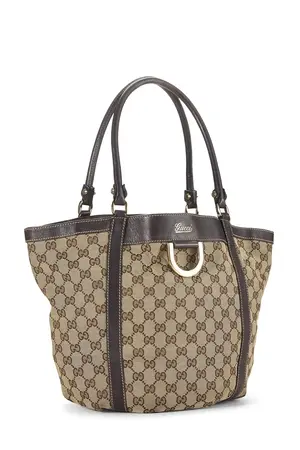 Gucci Original Gg D-ring Abbey Shoulder Bag - Brown