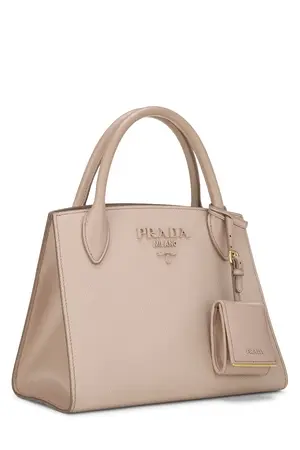 Prada Saffiano Leather Monochrome Bag