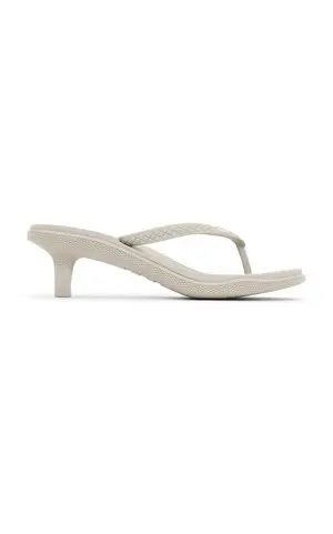 BLOUMME Arc Rubber Sandals With Sculpted Heel - Grey