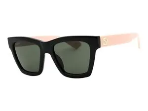 Gucci Oversized Sunglasses - Black/pink/grey