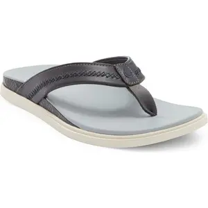 Olukai Shoreline Flip Flop - Rock/pale Grey