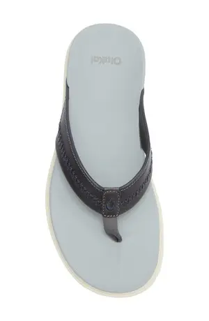 Olukai Shoreline Flip Flop - Rock/pale Grey