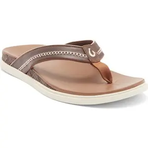 Olukai Shoreline Flip Flop - Toffee/toffee