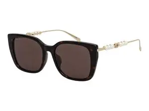 Gucci Square Sunglasses - Havana Gold Brown/brown (gg1971sa/003)