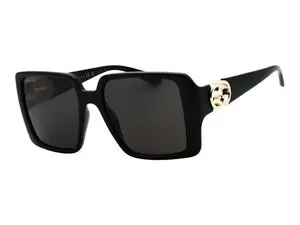 Gucci Oversized Sunglasses - Black/gray (gg1692s/001)
