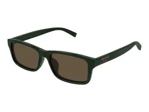 Gucci Square Sunglasses - Green Green Brown/brown (gg1986sa/003)