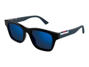 Gucci Square Sunglasses - Black Blue Blue/blue (gg2089s/002)