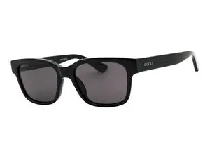 Gucci Rectangular Sunglasses - Black/grey (gg1716s/001)