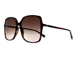 Gucci Square Frame Sunglasses - Havana/brown (gg0544s/008)