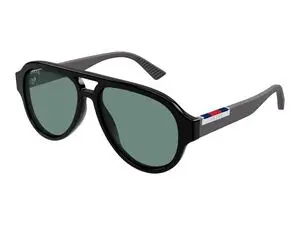 Gucci Aviator Sunglasses - Black Grey Green/green (gg2088s/002)