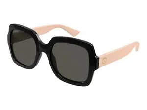 Gucci Rectangular Sunglasses - Black Pink/grey (gg1337s/008)