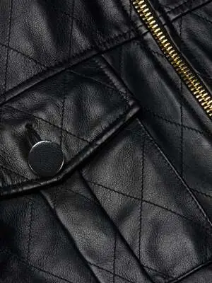L'Agence Micah Oversized Leather Jacket