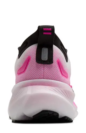 Brooks Glycerin 23 Lace-up Running Shoe - White/phantom/cyber Pink