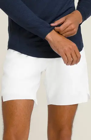 Wilson Tournament V2 Tennis Shorts - Bright White