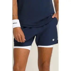 Wilson Tournament 5-inch Unlined Shorts - Classic Navy