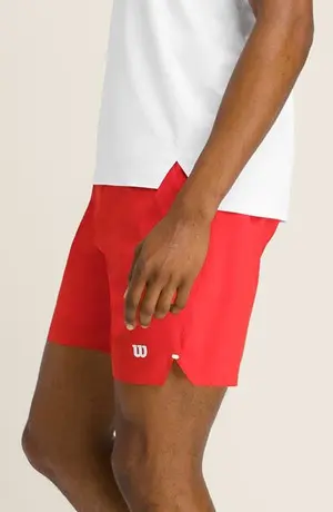 Wilson Tournament V2 7-inch Tennis Shorts - Infrared