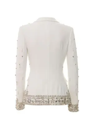 SPARKL Francesca Blazer - White