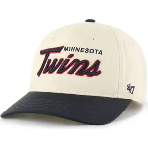 '47 Minnesota Twins Crosstown Franchise Fitted Hat - Natural