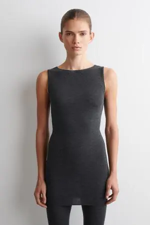 Cos Seamless Merino Wool Mini Dress