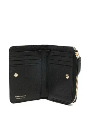 Emporio Armani Leahter Bifold Wallet - Black